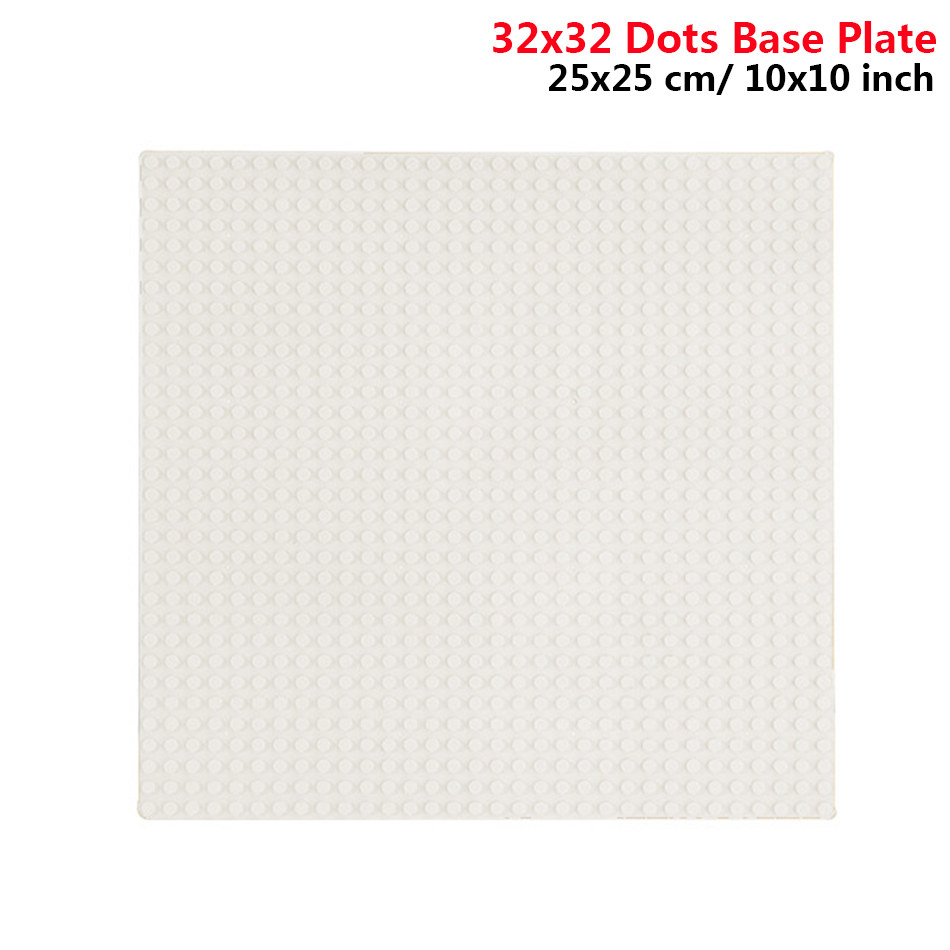 32x32 32x16 Dots Classic Building Blocks Base Plate MOC DIY Small Size ...