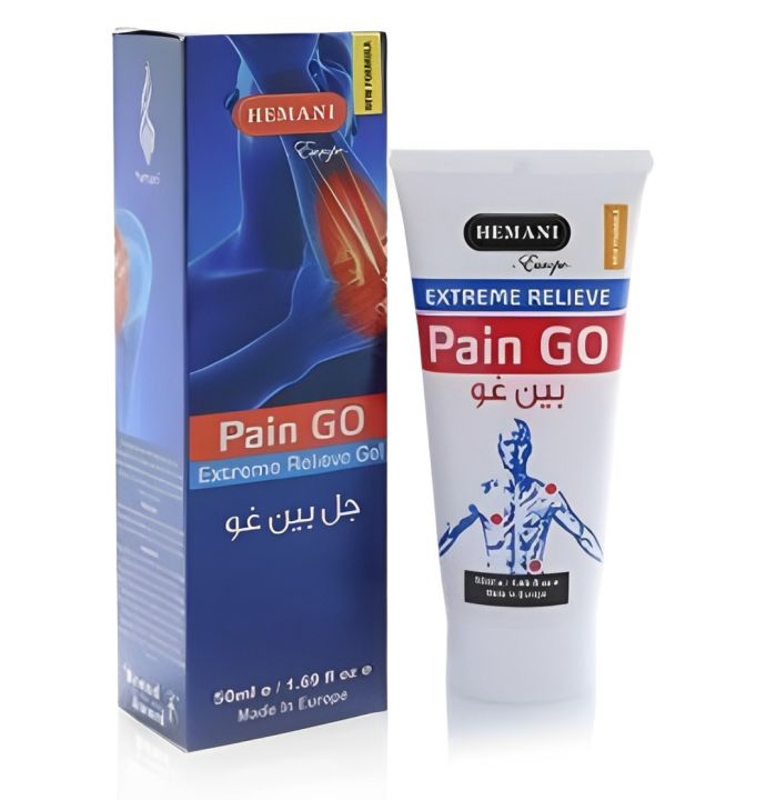 HEMANI LIVE NATURAL PAIN GO RELIEVE GEL 50ML | Daraz.pk