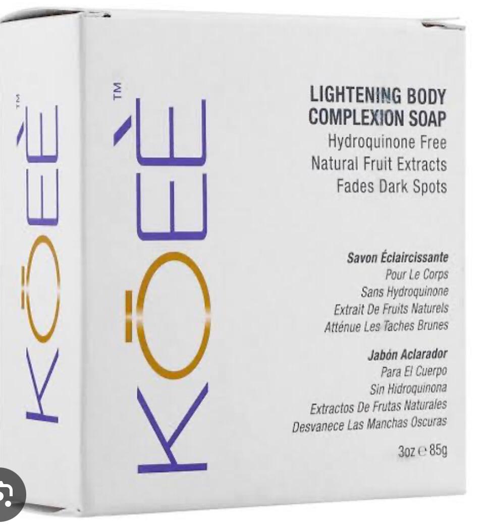 Koee Lightening Body Soap - Natural Brightening Formula For Dark Spots ...