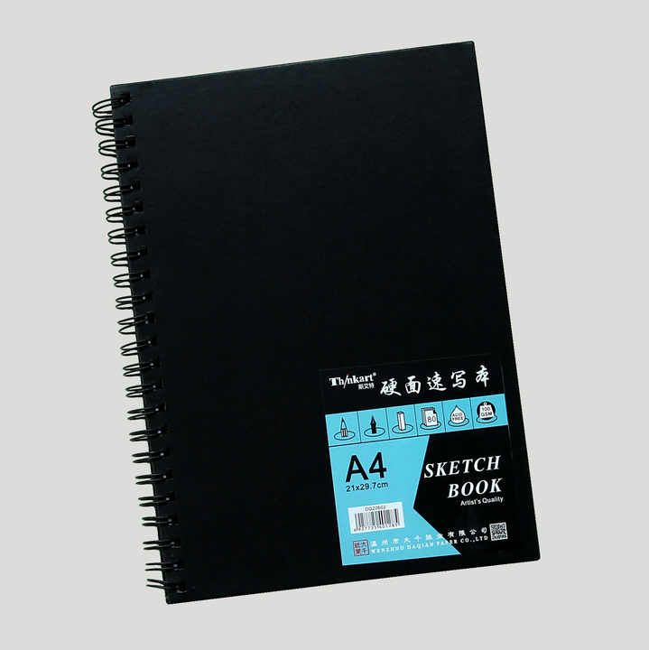 Keep Smiling Professional Sketchbook - A3, A4, A5 Sizes, 80 Sheets, 100 ...