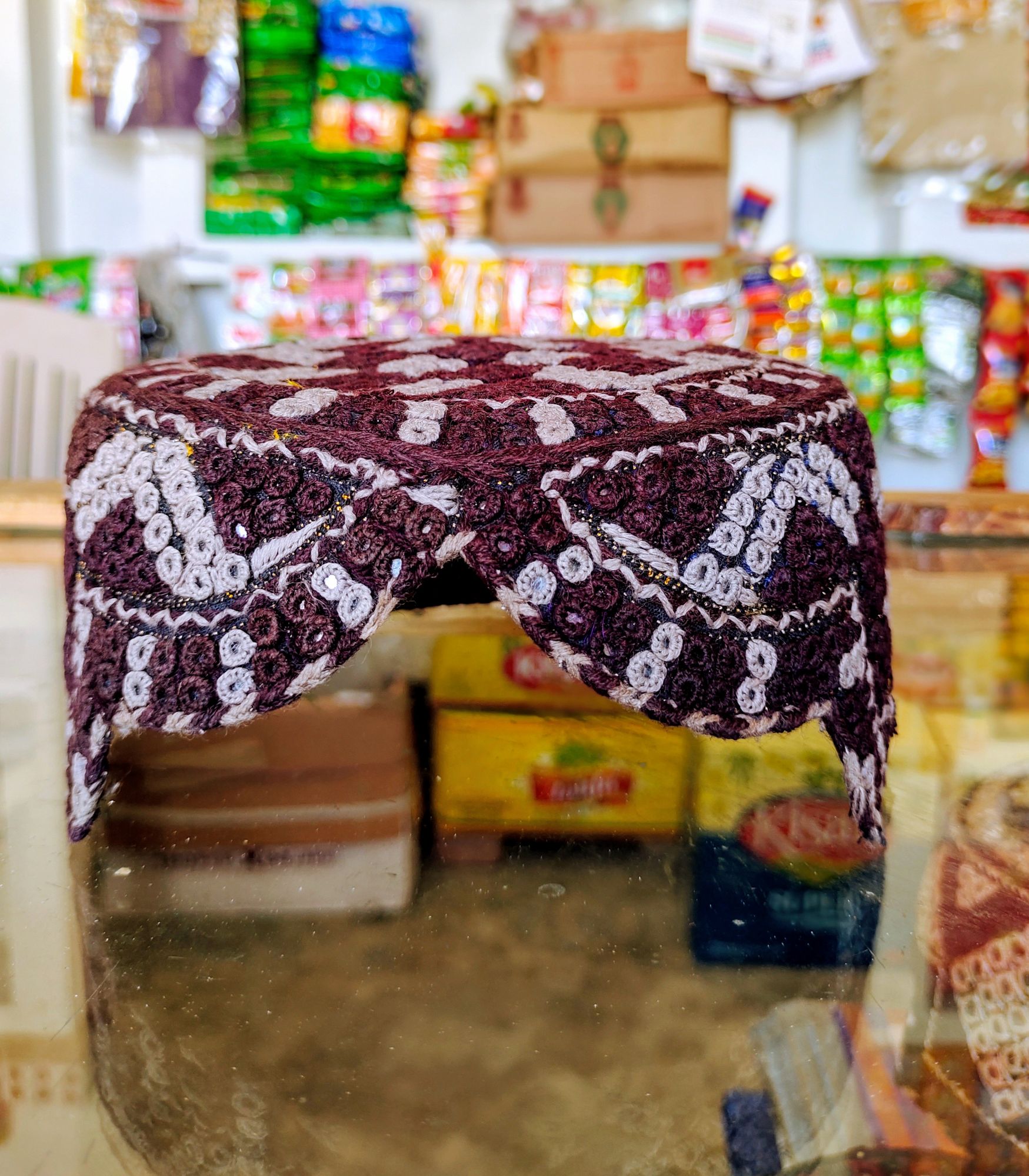 Handmade Cultural Two colour Sindhi Topi made with commando CTC ...