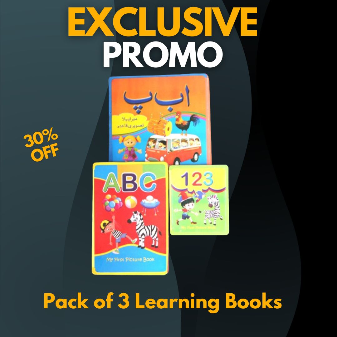 Pack of 3 Pre School Learning Books for Kids Learning Books for ...