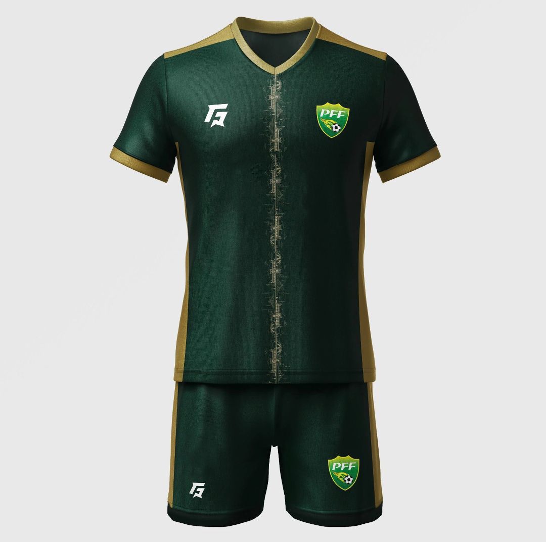 pakistan football kit PFF kit green kit new kit beautiful kit new ...