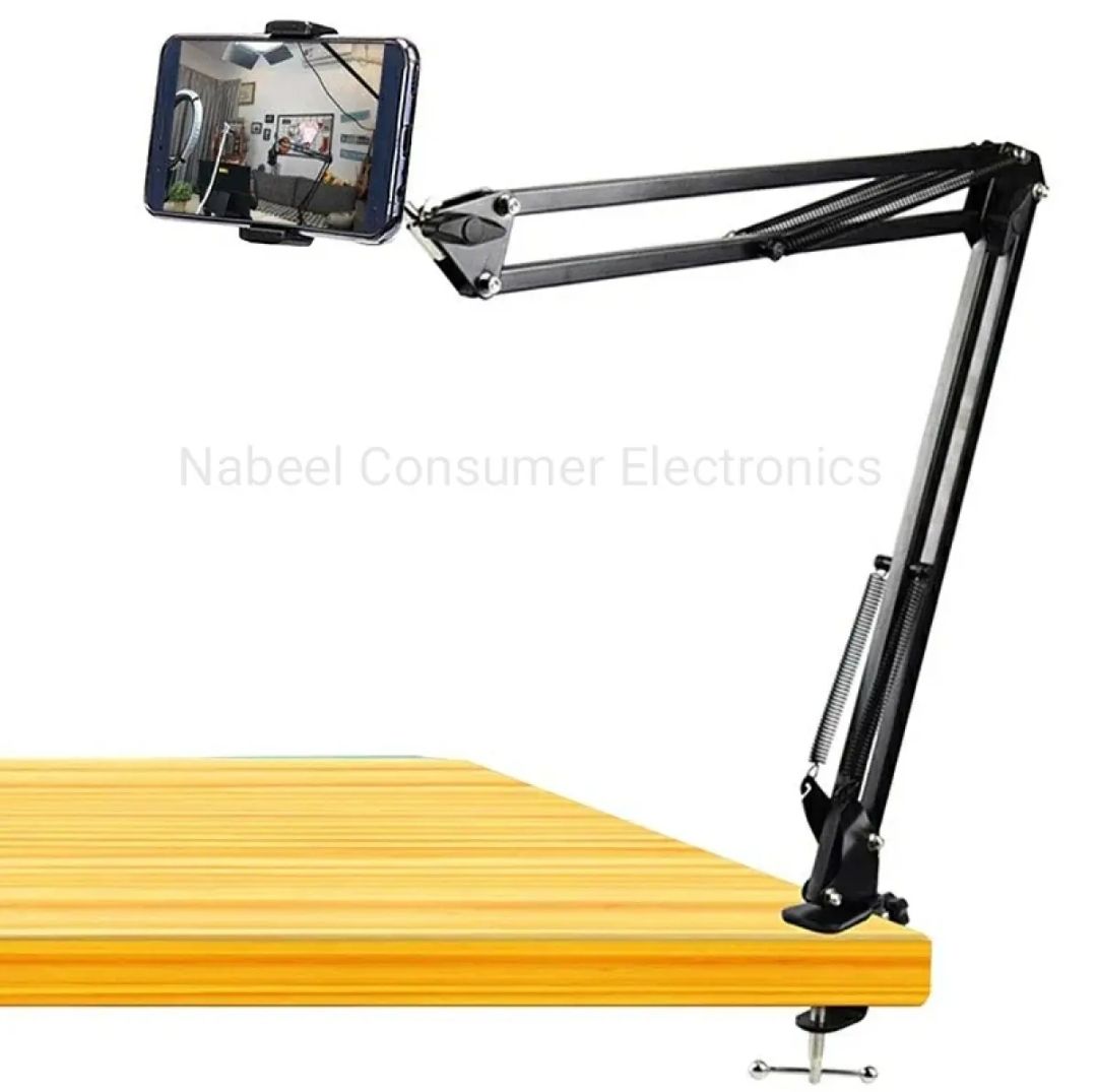 Vlogging Mobile Holder Arm Stand 360 Rotation Adjustable | Daraz.pk