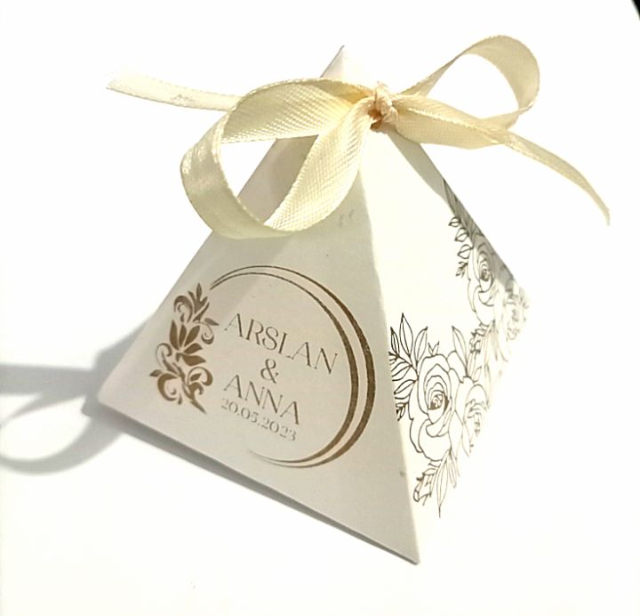 Bid Boxes For Nikkah customized |100 PCs pack | Daraz.pk