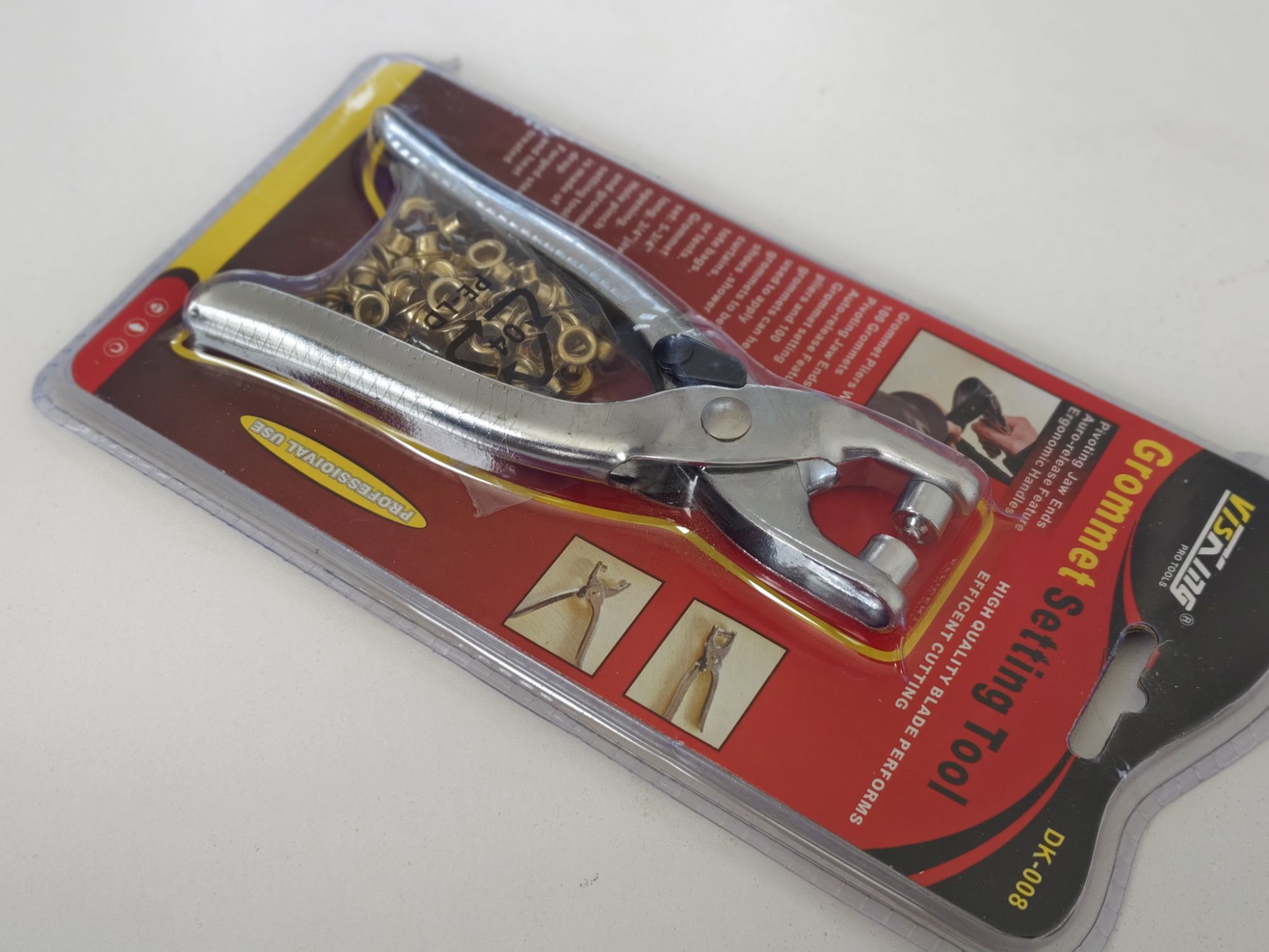 Original Grommet Master Kit Grommet Pliers With 100 Pcs Grommets ...