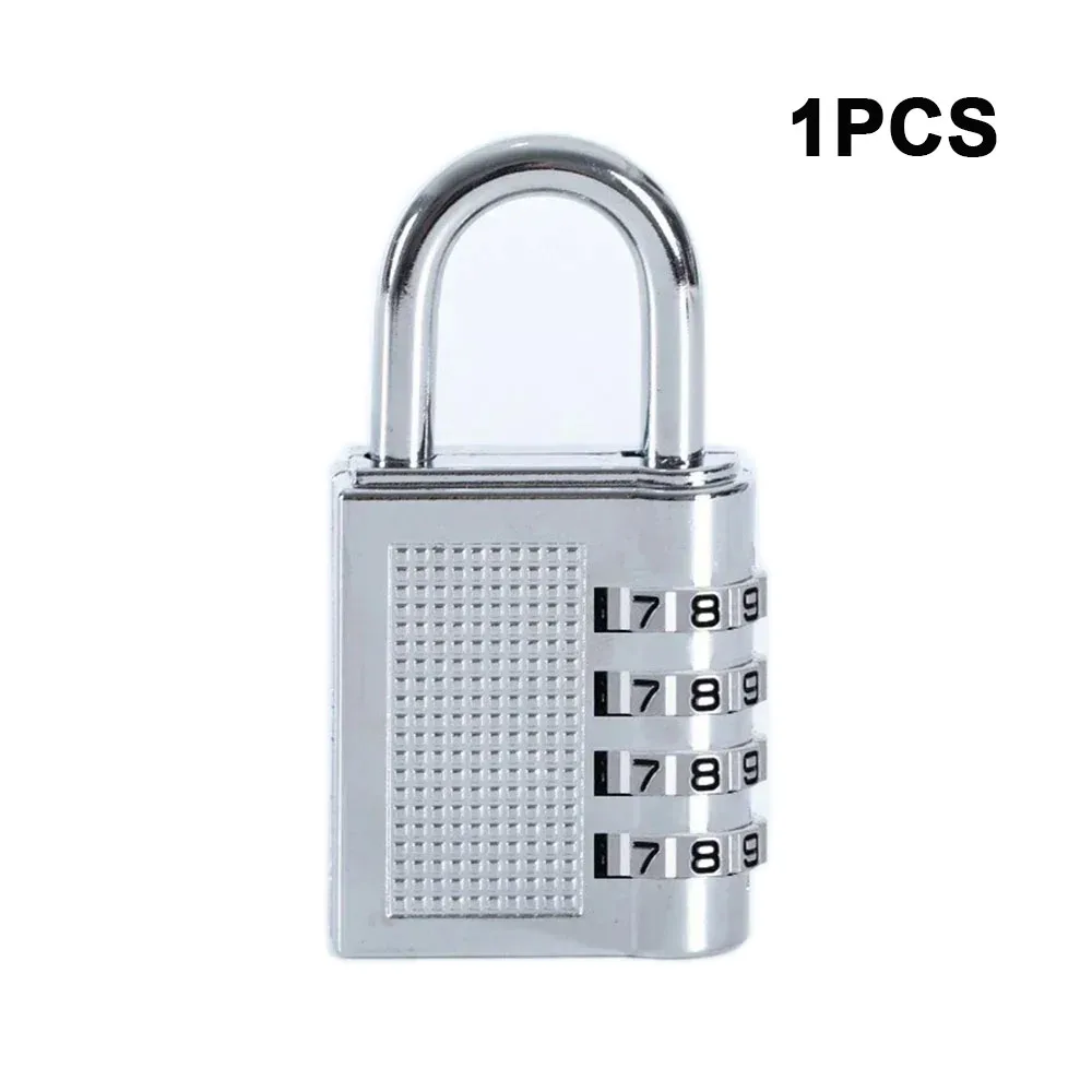 2PCS Padlock 4 Digit Password Locks Waterproof Combination Suitcase ...