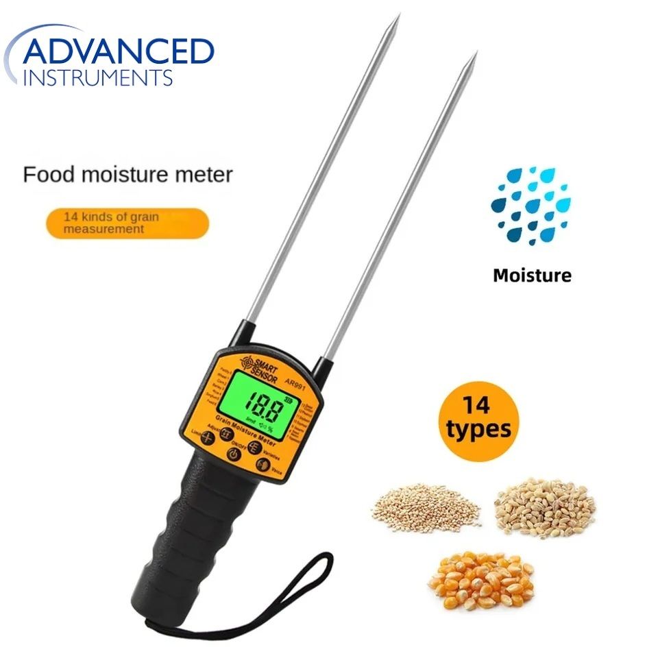Advanced - Digital Grain Moisture Meter Smart Sensor Water Content ...