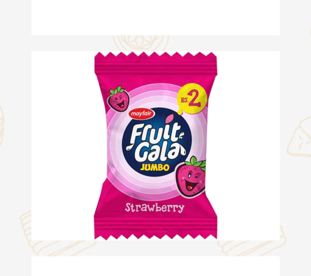 Mayfair Fruit Gala Jumbo Strawberry Flavoured Chew 60Pcs | Daraz.pk