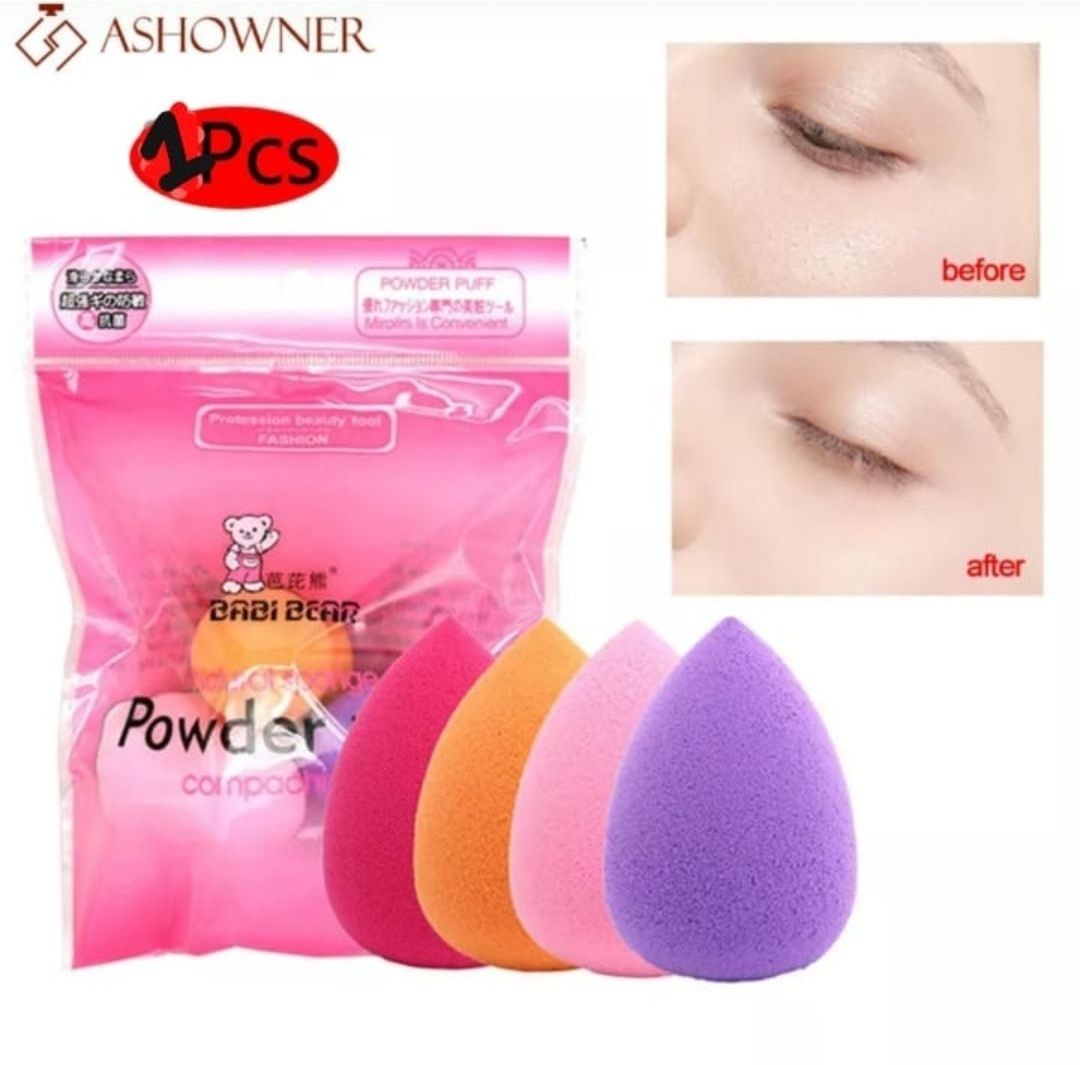 Mini makeup blender puff. dry and wet combined beauty egg cosmetic puff ...
