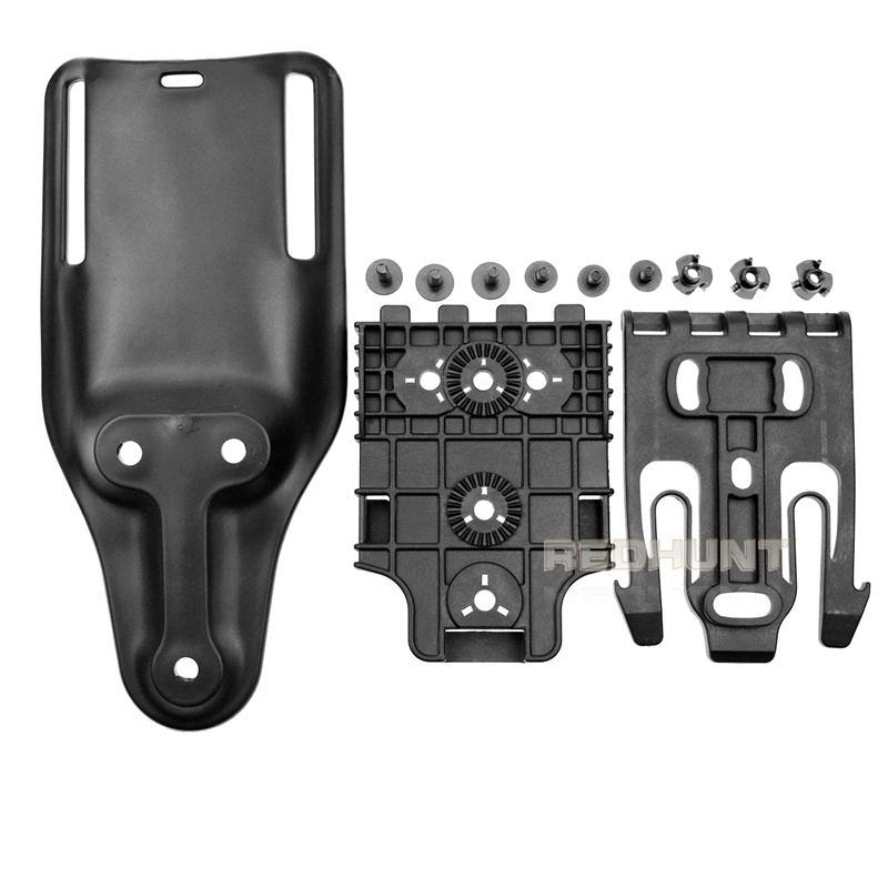 Tactical Holster Airsoft Belt Holster Drop Adapter Short SOG Clip Mount ...