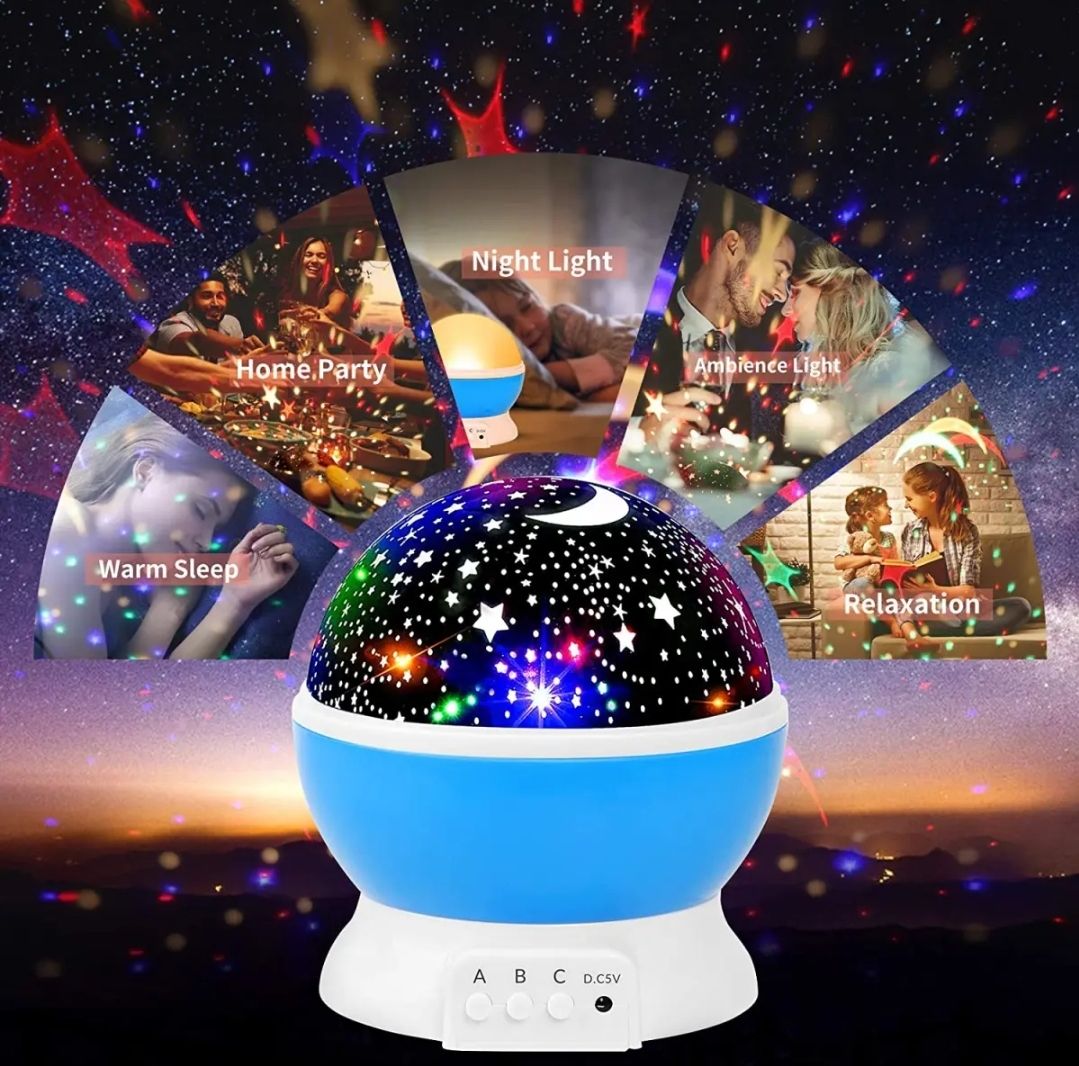Star Projector Night Lights for Kids Room Lights for Kids Bedroom Gifts ...
