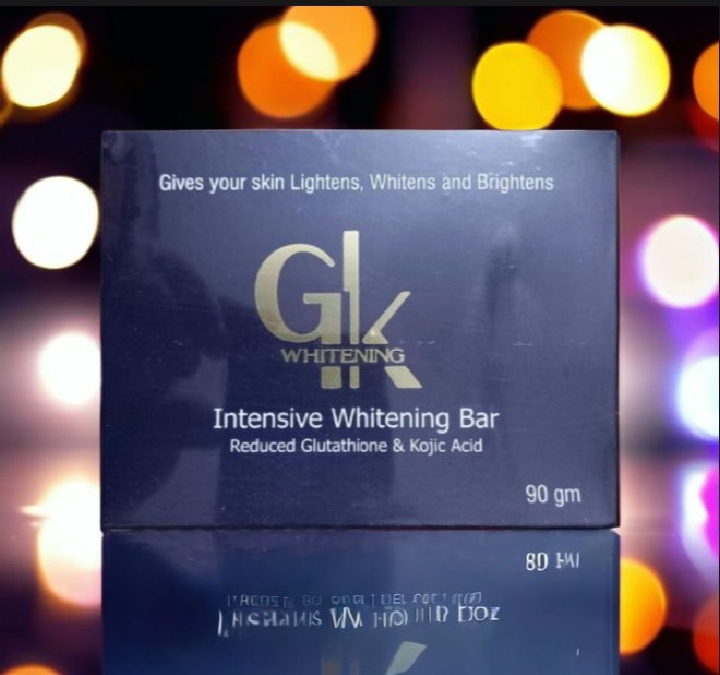 GK Intensive whitening Bar with reduced glutathione and Kojic acid 90gm ...