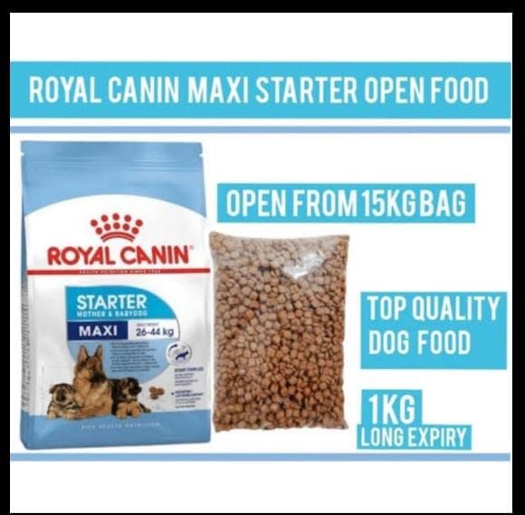 Royal Canin Maxi Starter Dog Food- Pack of 1kg- Open Fresh Food | Daraz.pk