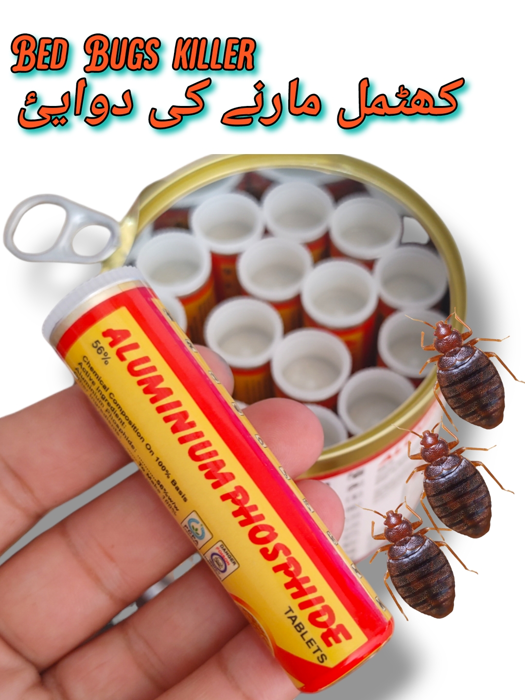 Aluminium phosphide tablets Bed Bugs Killer 10 tablets | Daraz.pk