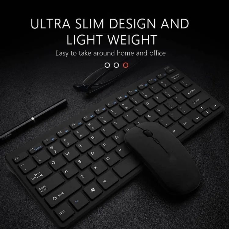 Wireless Keyboard Mouse Mini 2 4g Wireless Keyboard And Mouse Combo Slim Multi Device Bluetooth