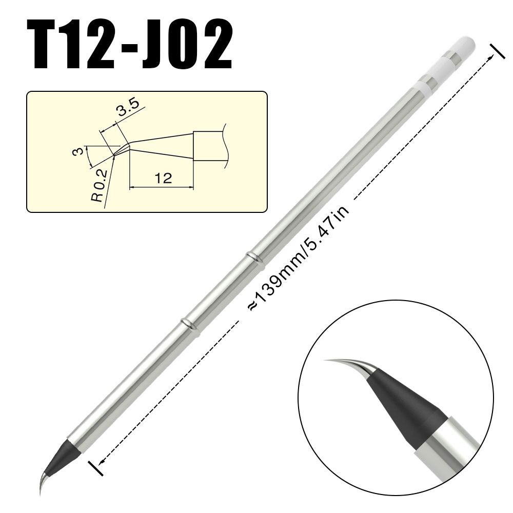High-quality T12 Tip Taiwan Black Chrome Replacement Soldering Iron ...