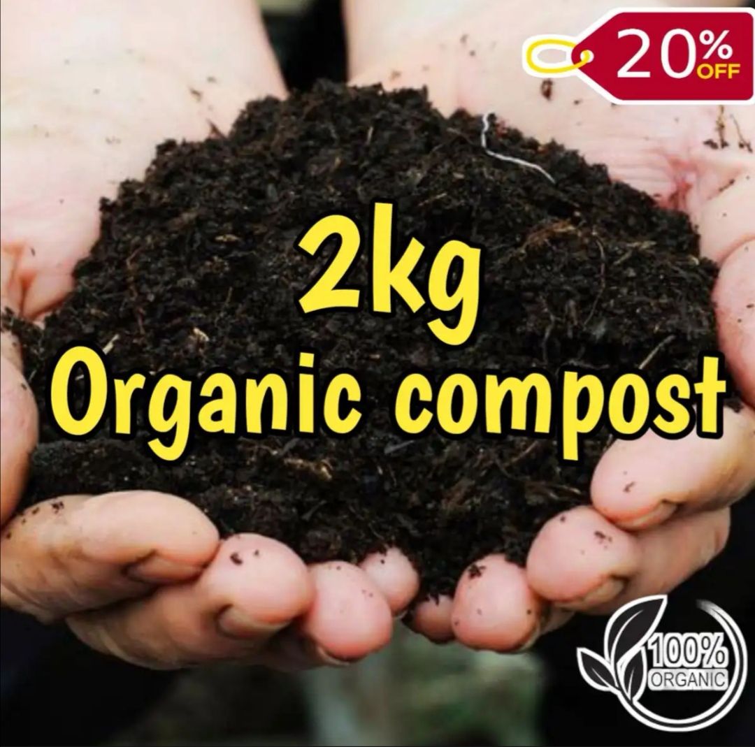 Organic Compost 2kg | Daraz.pk