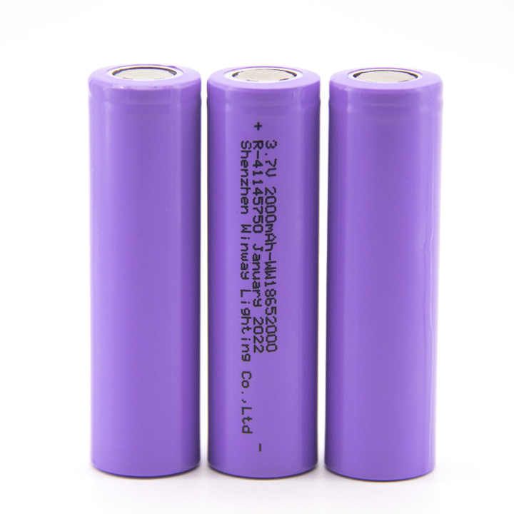 18650 rechargeable laptop battery cell 3.7v 2000mah you can use in vap ...