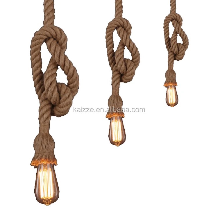 One head rope pendant lamp bulb (bulb to be seprate purchased) | Daraz.pk