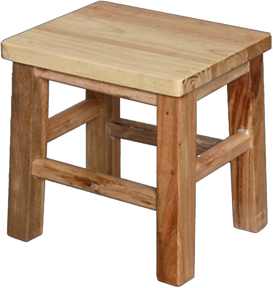 Solid wood home stool, dressing table chair, leisure vanity stool, foot ...