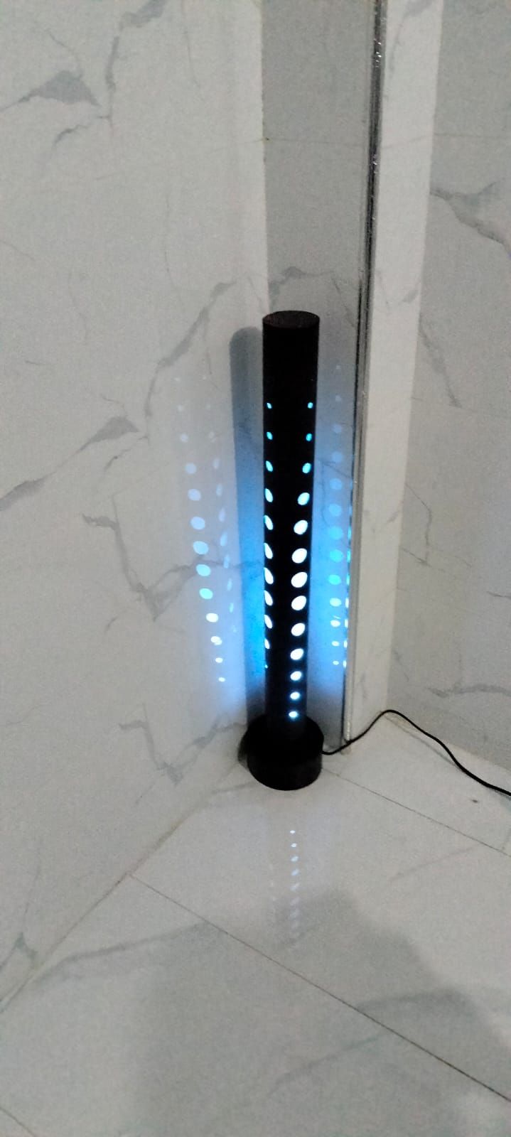 RGB Room corner Lamp. Home, office decoration LED Light 7 colours in ...