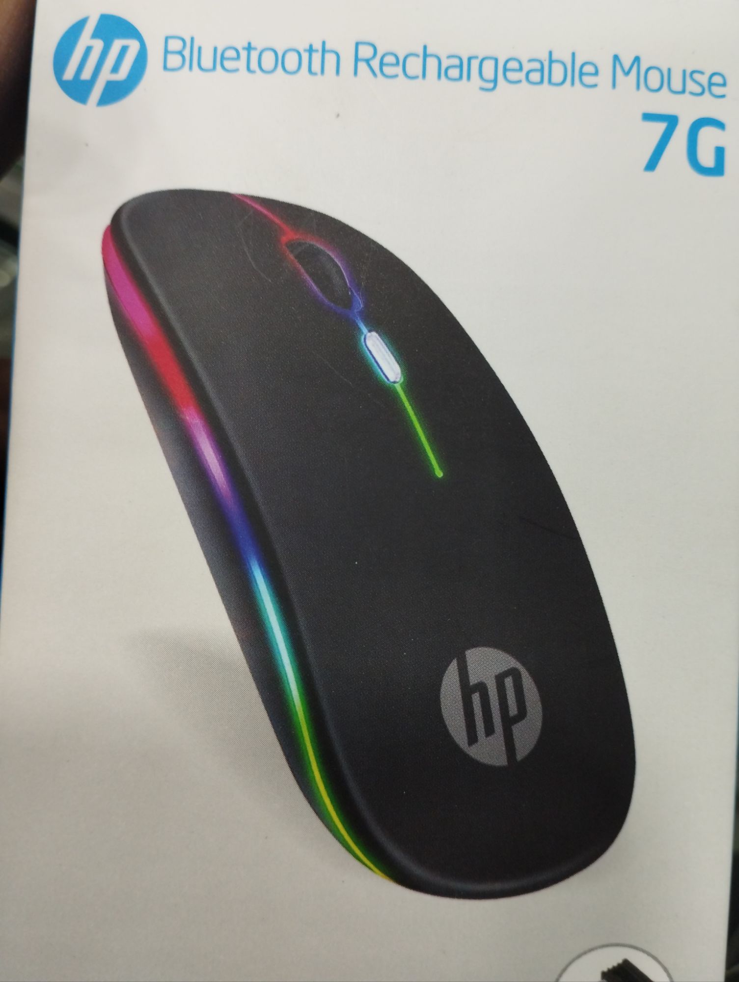 Wireless Mouse Gaming Mouse Backlight USB Compatible RGB Rechargeable ...