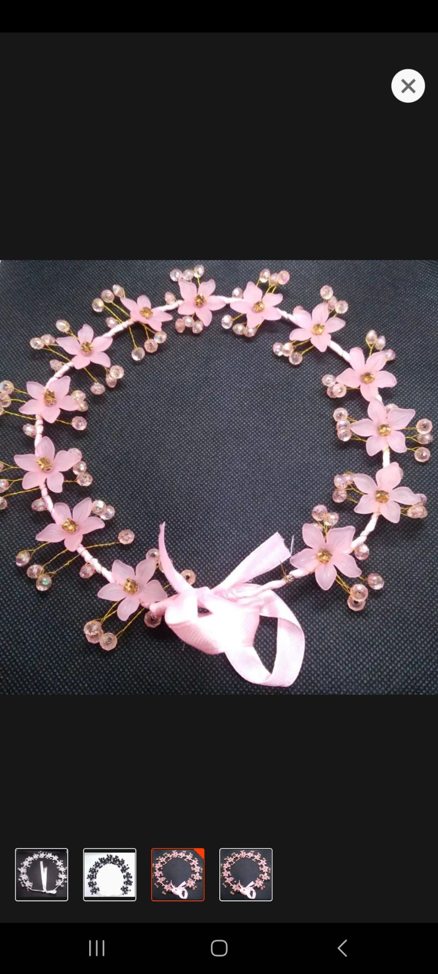 1 piece flower tiara crown for girls | Daraz.pk