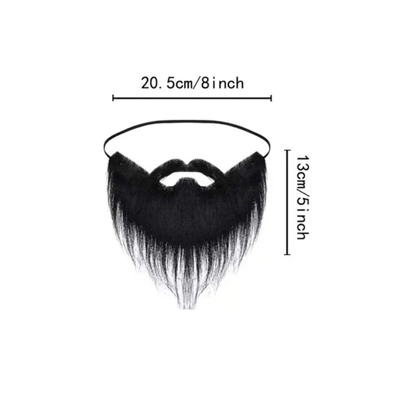 Fake Beard Party Beard Halloween Beard Santa Claus Big Beard White Long ...
