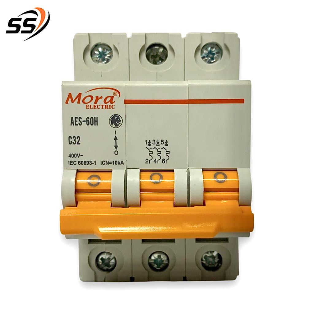 Mora Electric (AC) MCB Circuit Breaker miniature Circuit Breaker 1pole 2pole 3pole 4pole 1A,2A ...