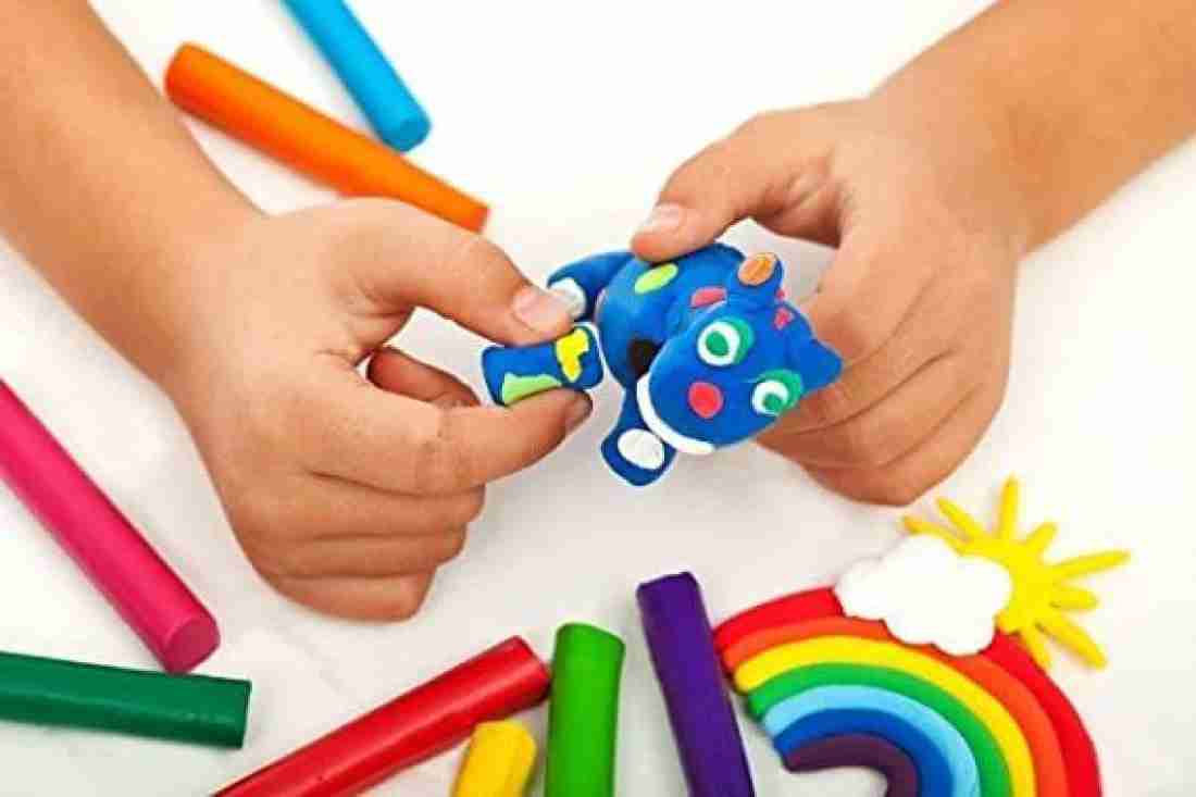 Modeling Clay have 12 different colors with attractive character and ...