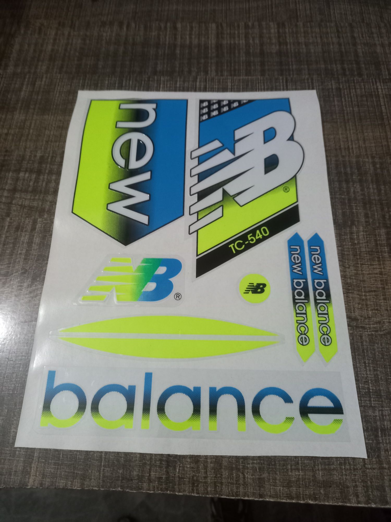 2024 NB Latest Edition For Blue And yellow Cricket Bat Stickers Latest ...