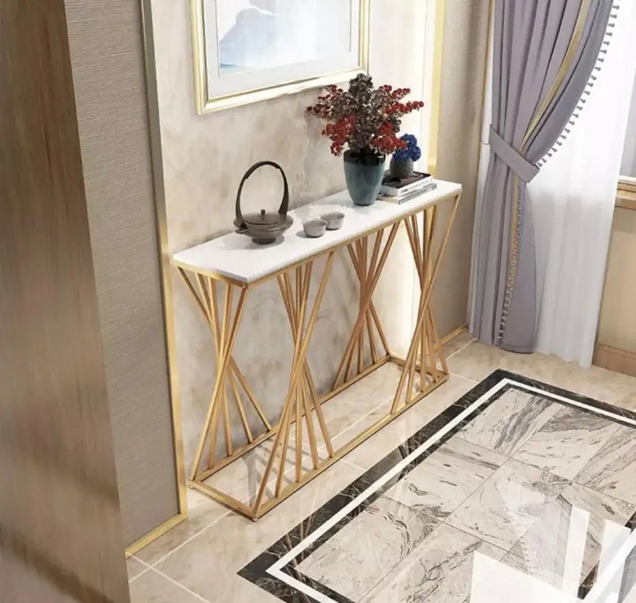 Console table in very unique design by Haq furniture | Daraz.pk