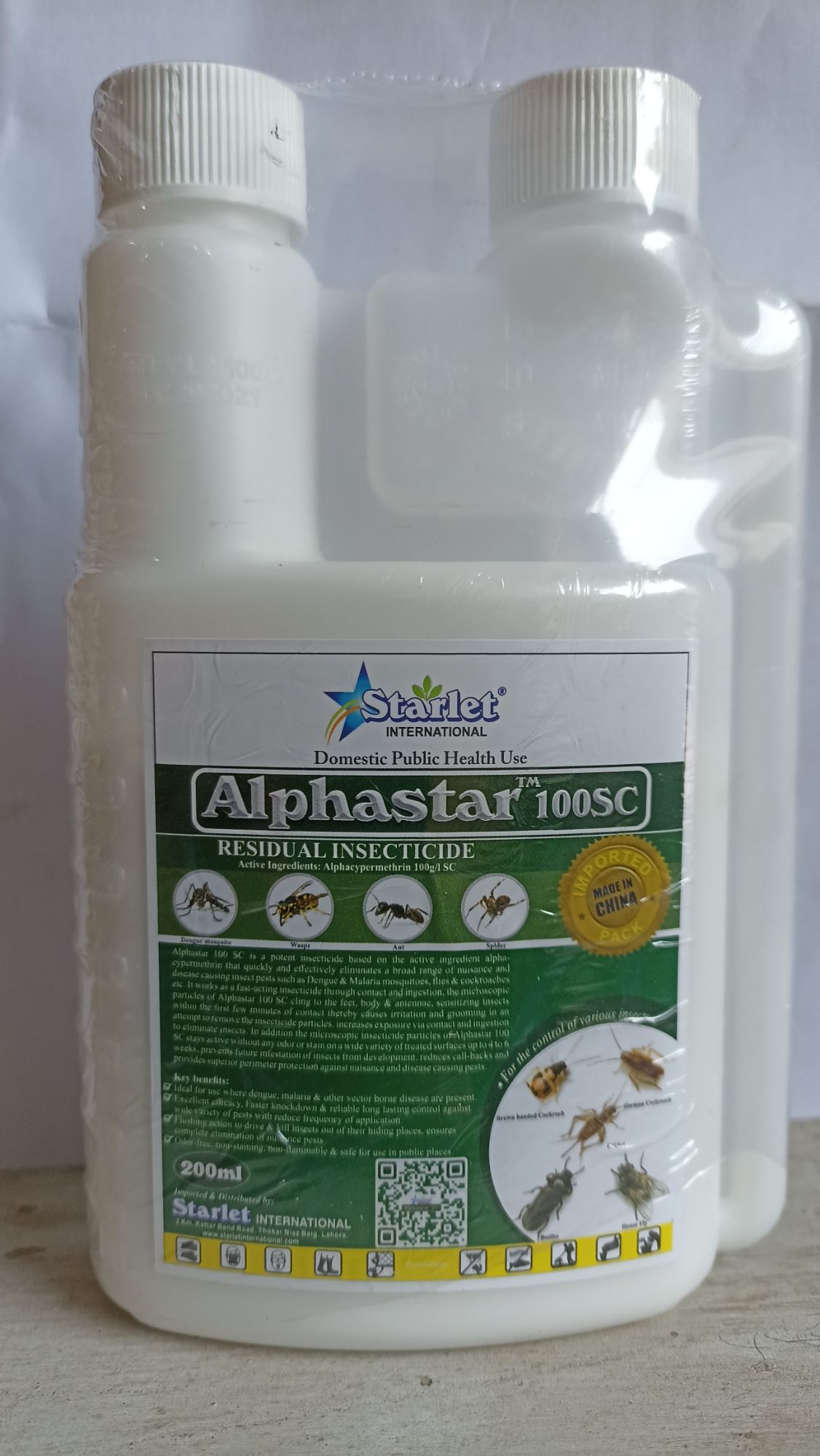 Alpha star 100 SC residual insecticide without smell and side effect ...