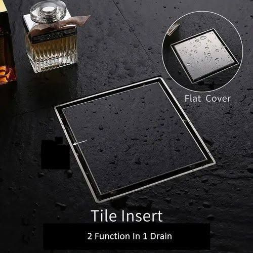 Floor Hidden Drain,Tile Insert Drain 6x6 inches | Daraz.pk