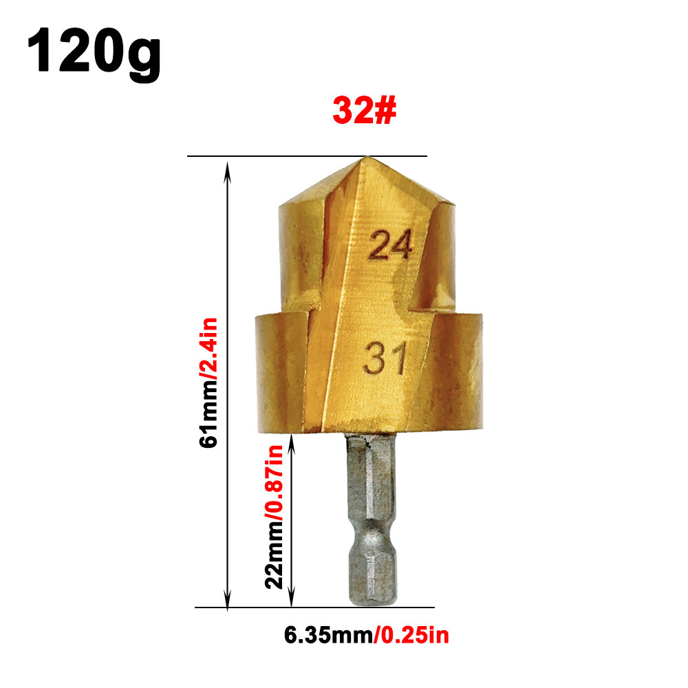 Hexagonal handle lifting drill bit PPR ladder drilling water ...