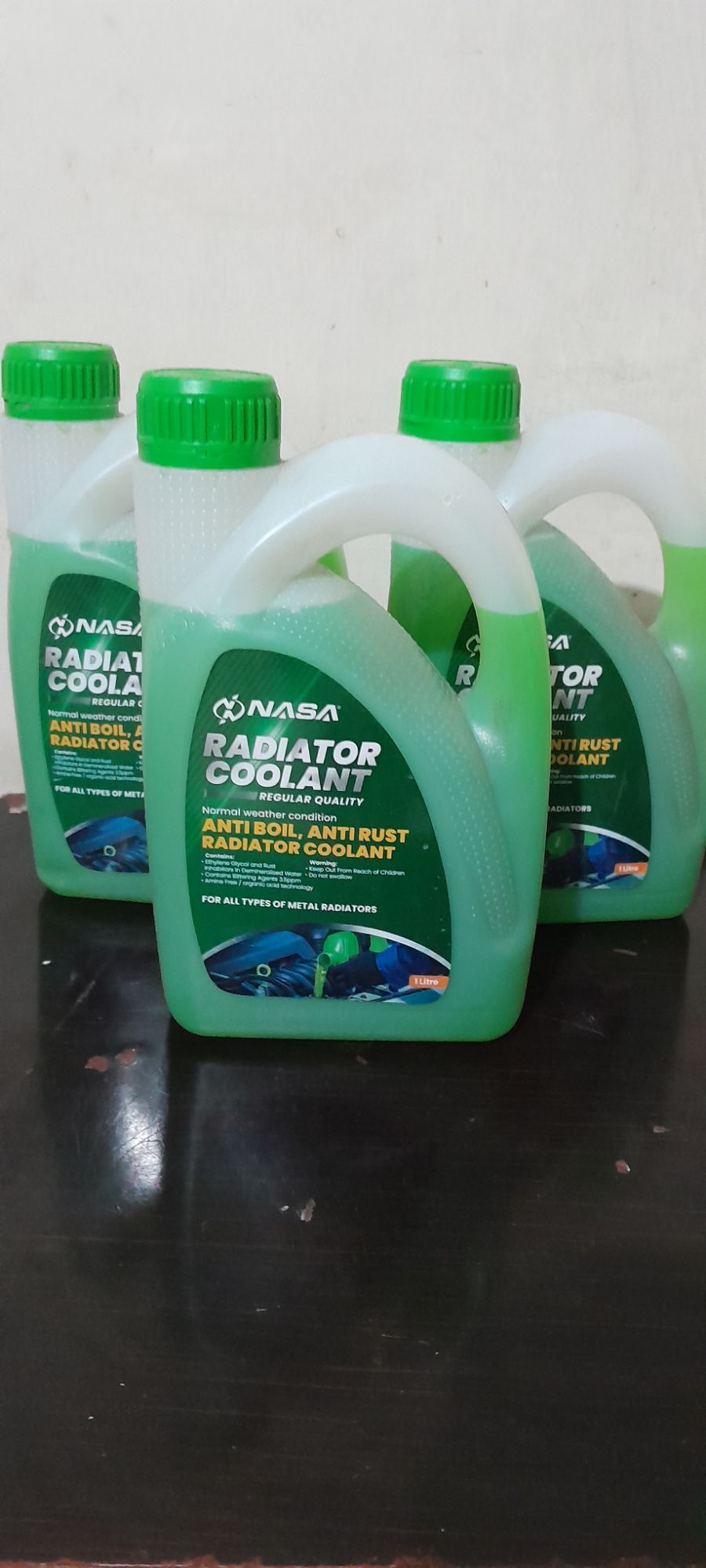 Car radiator coolant Nasa anti rust anti boiler coolant 1 liter bottle ...