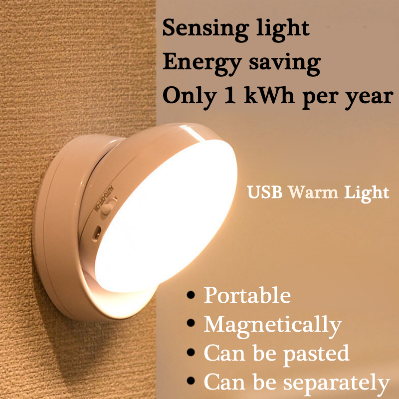 PZSUNLY Cabinet Light Motion Sensor Light LED USB LED for Home Lighting ...