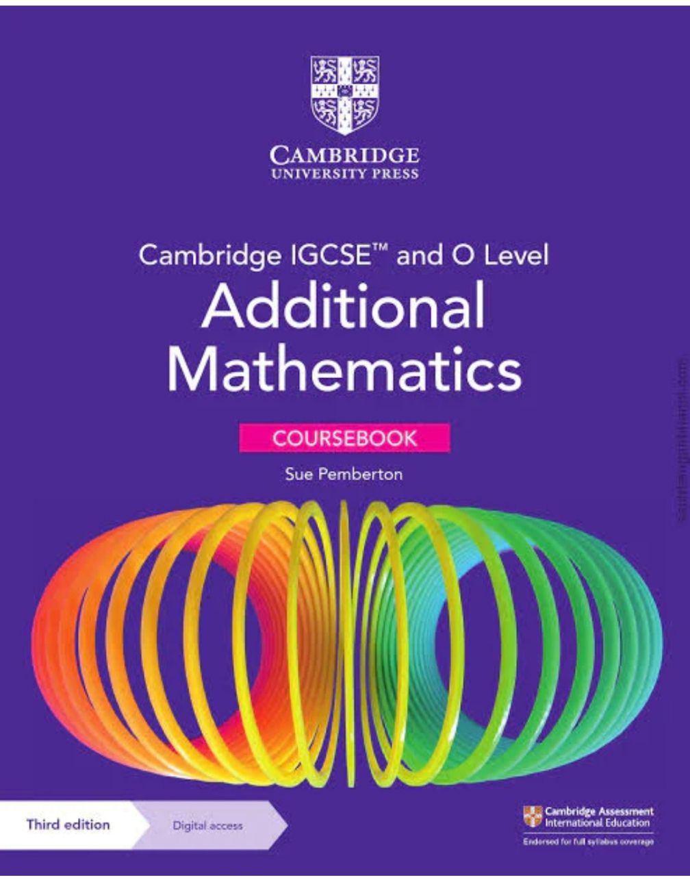 GCSE™ and O Level Additional Mathematics Coursebook with Cambridge ...