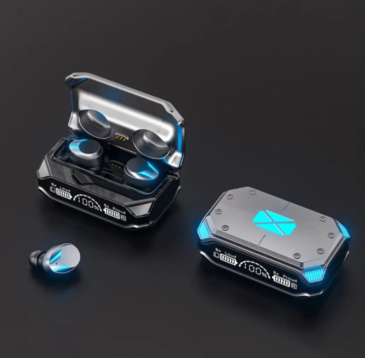 M41 original Damix tws earbuds with hd display and power bank with 5.0 ...