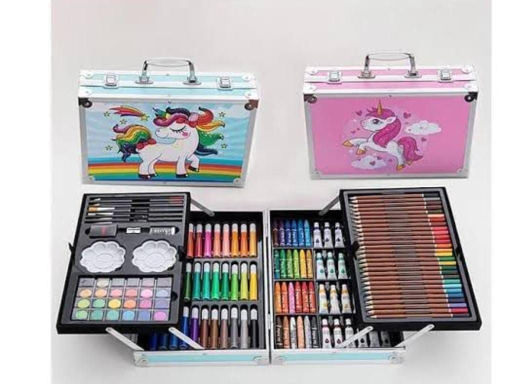 145Pcs Professional Art Set- Drawing Painting Sketching Colouring Set ...