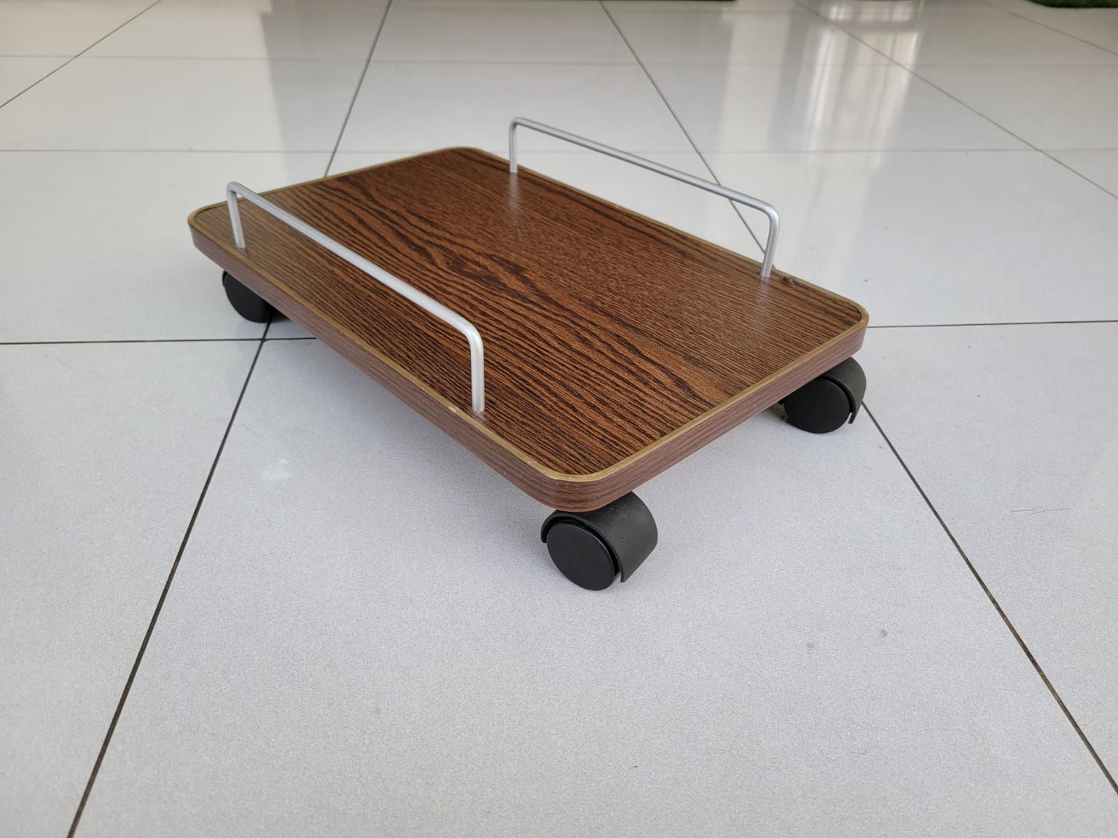 Under Desk Computer CPU Stand on Wheels / CPU Tower Box Caddy / CPU ...