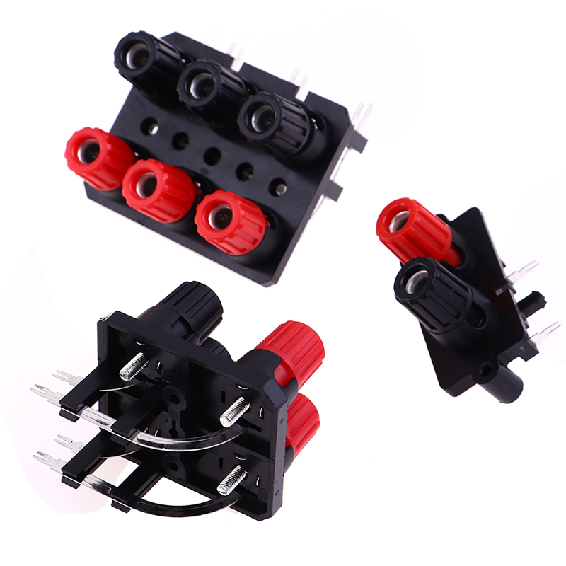 1Pc 2 4 6 Positions Bend Pin External Audio Jack Speaker Amplifier ...