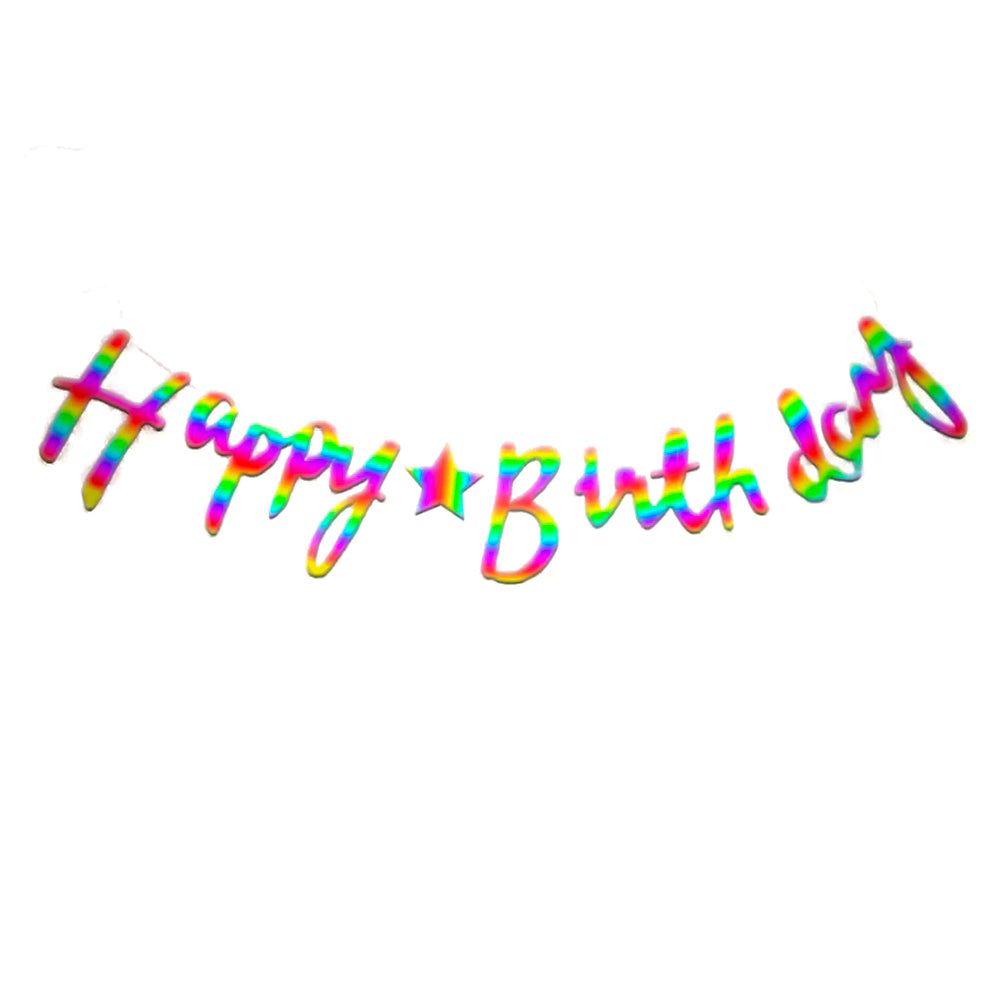 Happy Birthday Banner Cut Out Buntings | Daraz.pk