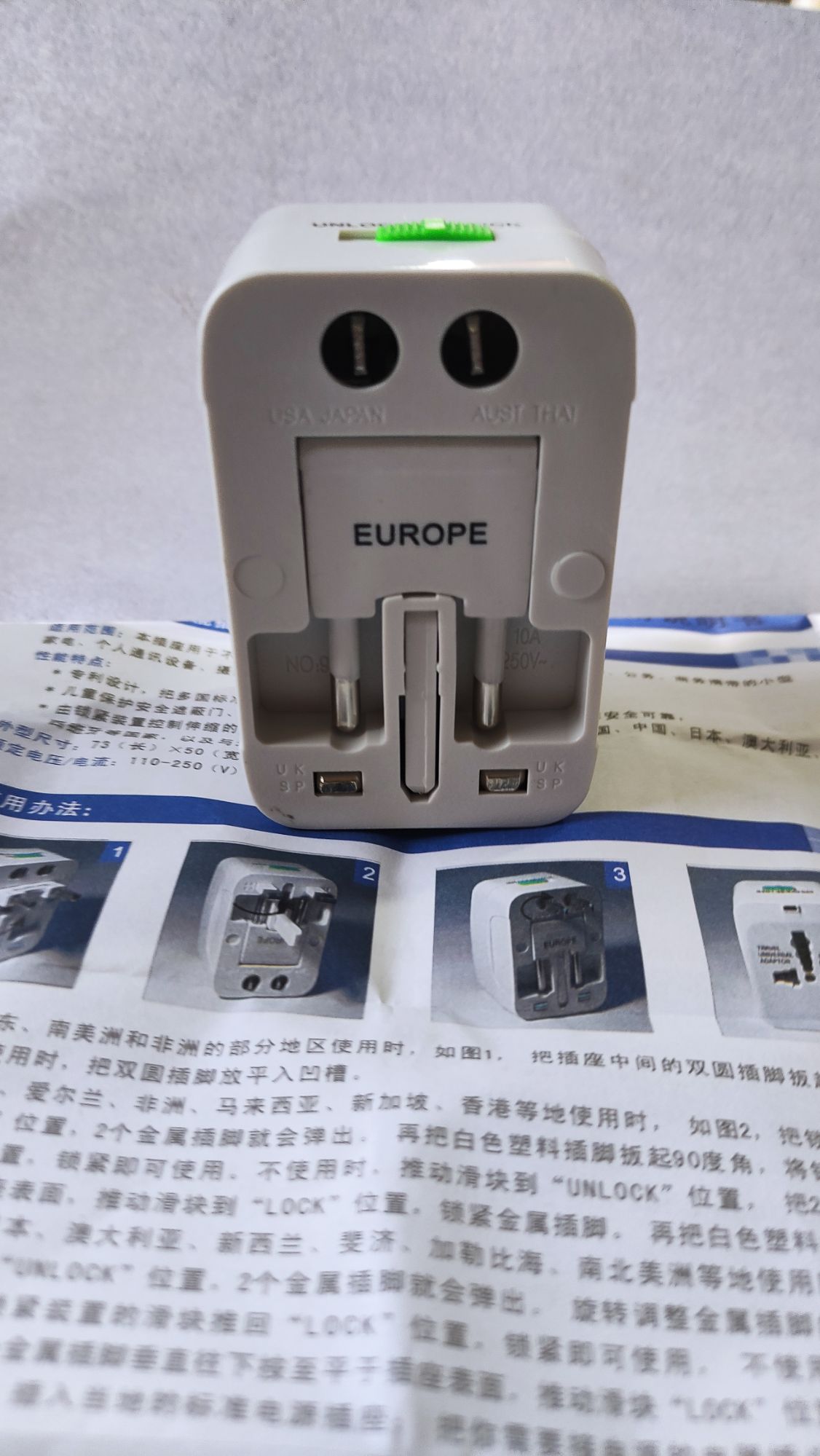 Electric plug Power socket Adaptor International Travel Adapter ...