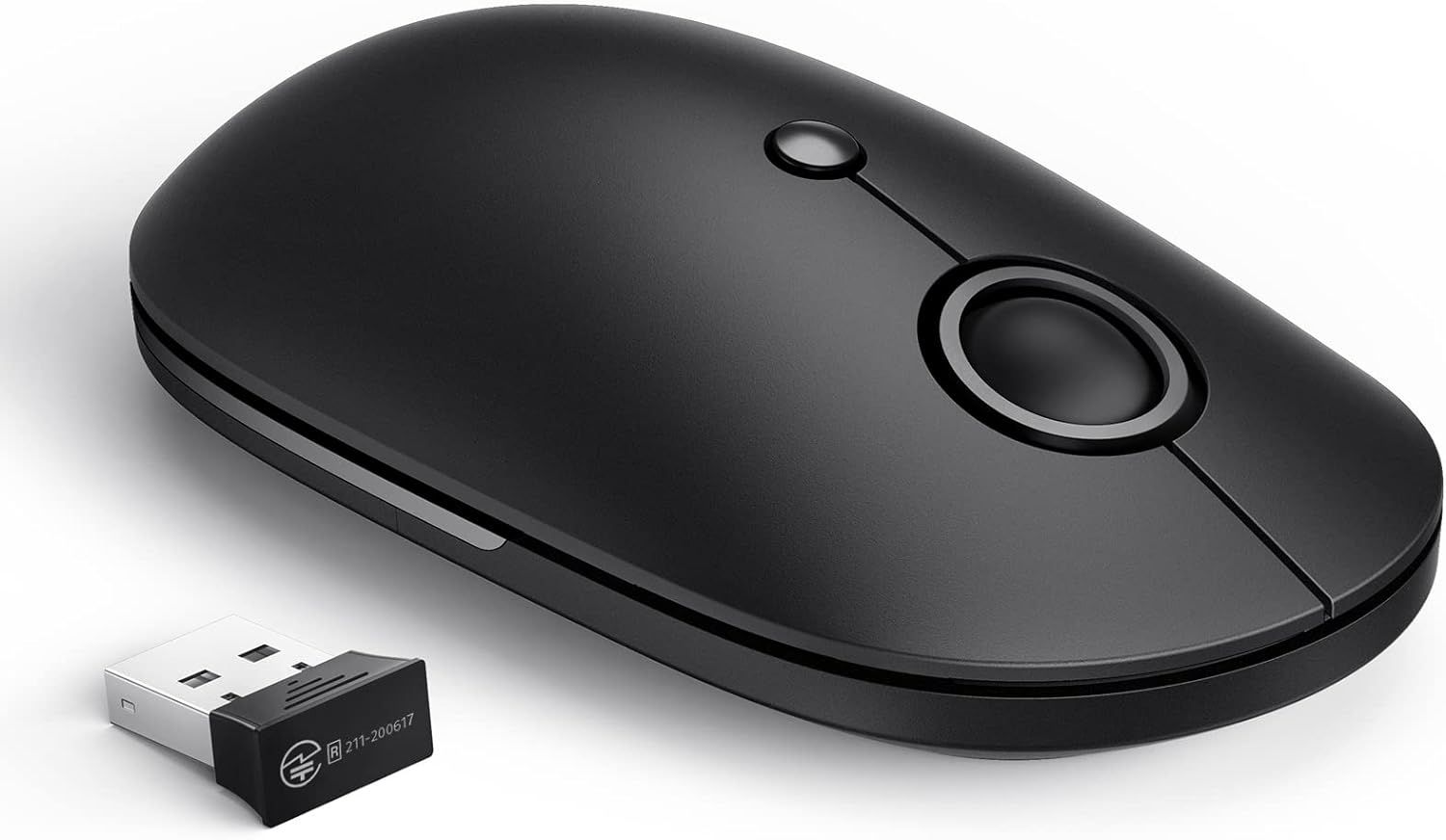 NEZA Wireless Mouse, 2.4G Laptop Mouse, Silent Slim Mouse, Computer ...