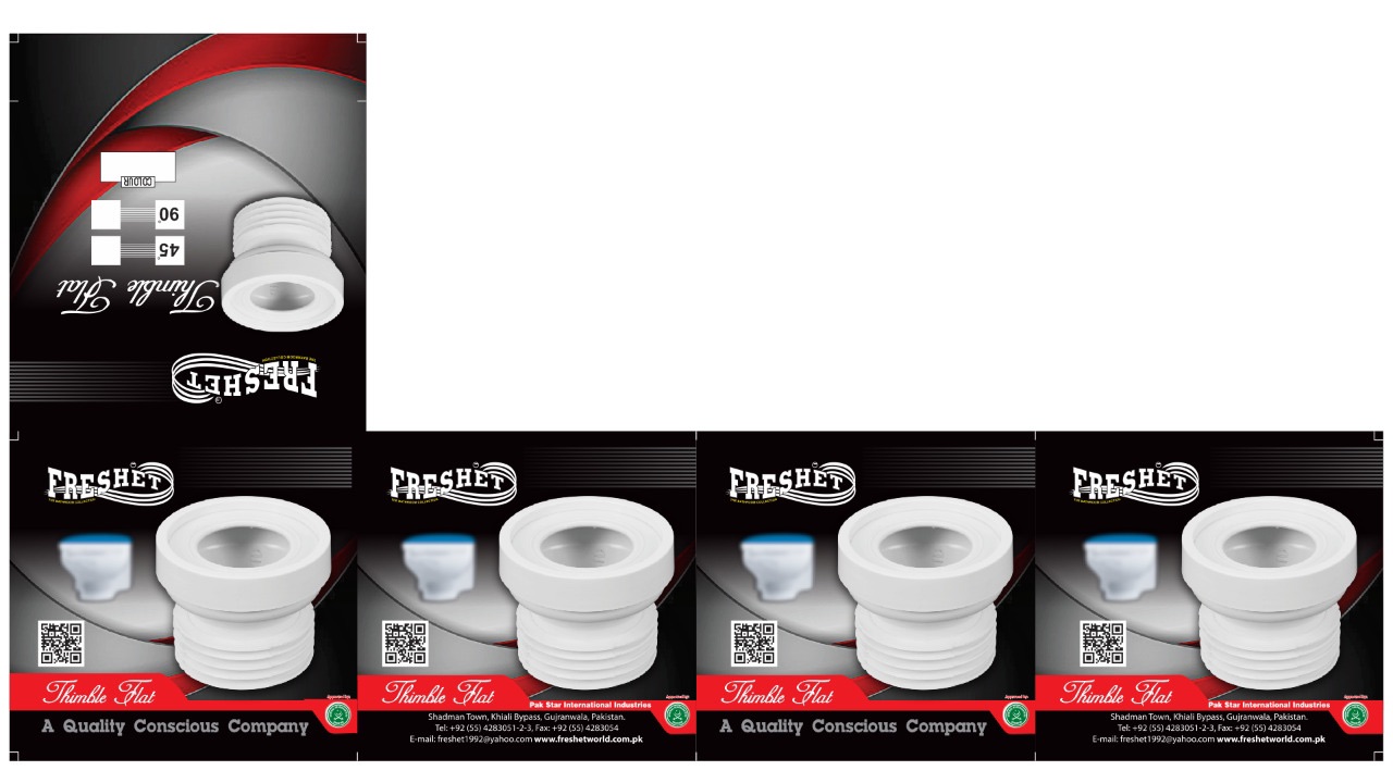 Flat Thimble, Commode Fitting(Freshet) | Daraz.pk