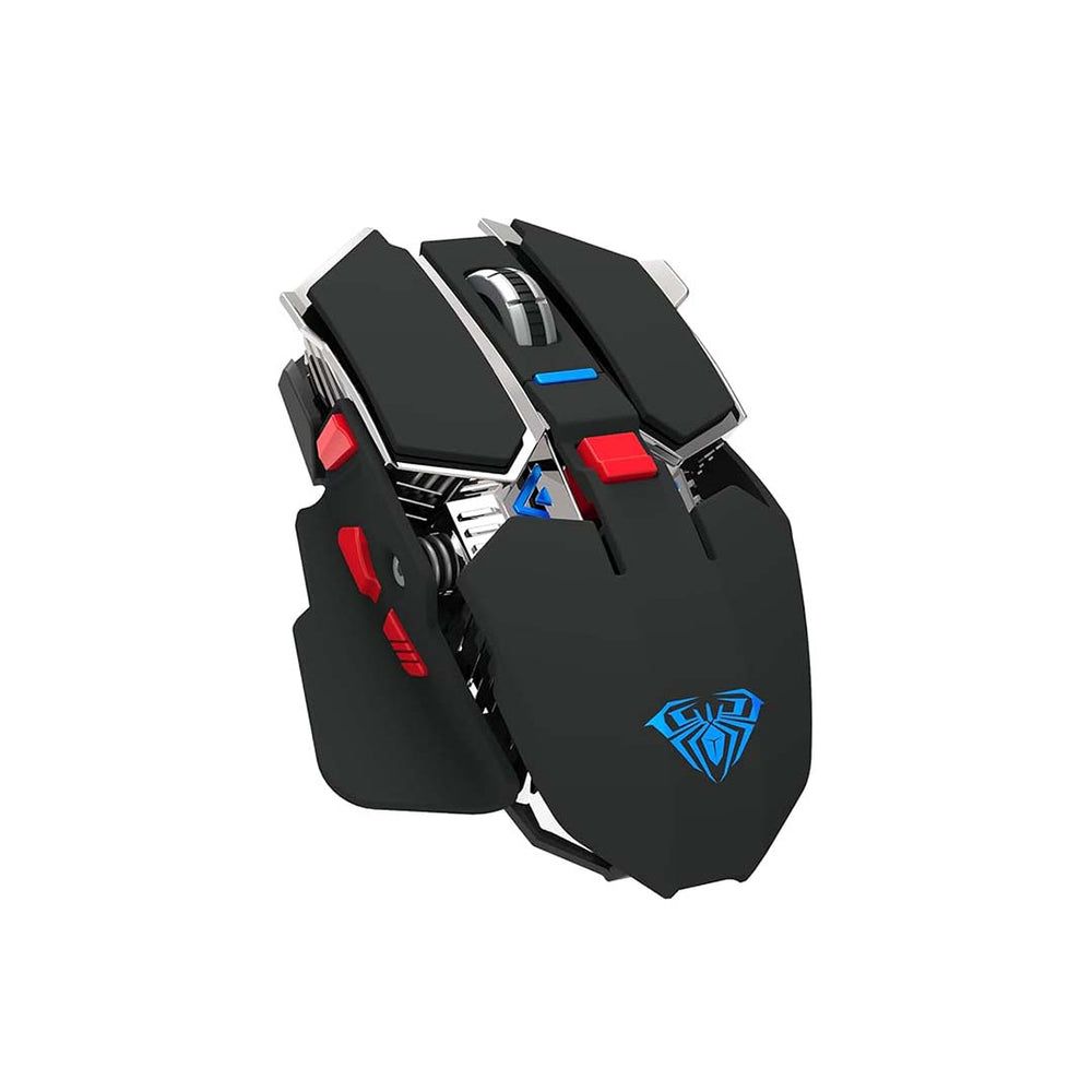 AULA SC300 Mechanical Gaming Rechargeable Mouse, RGB, Upto 3200 DPI ...