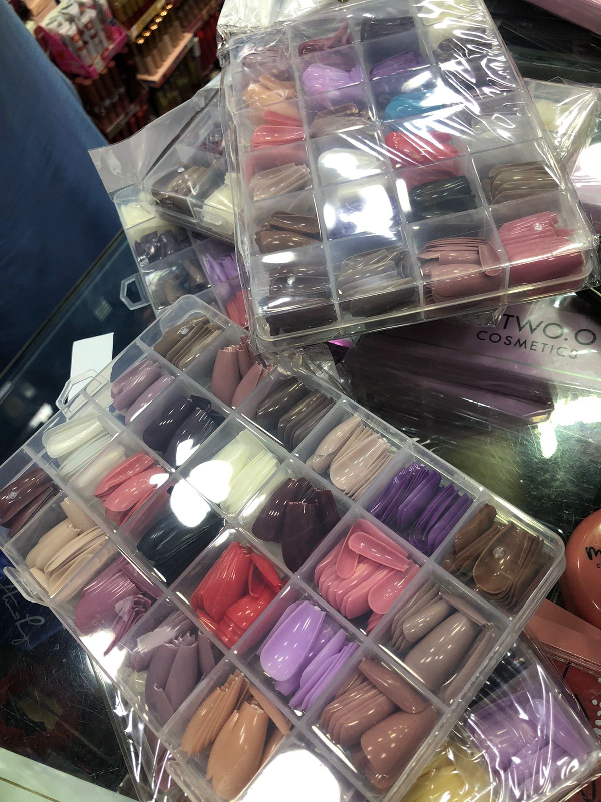 24 colours nail in one box | Daraz.pk