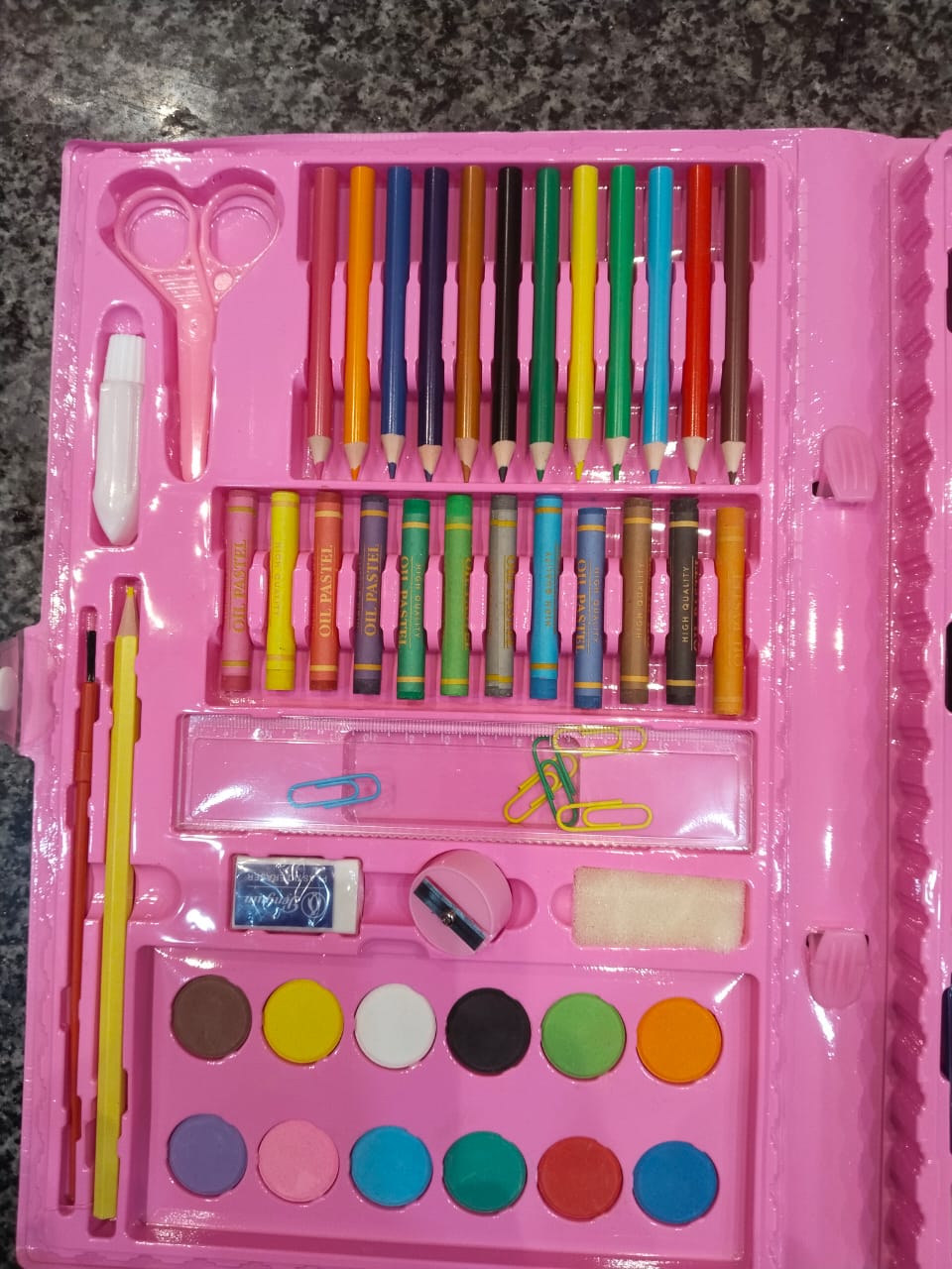 kids colouring kit kids color box Art color set kids gift boys and ...